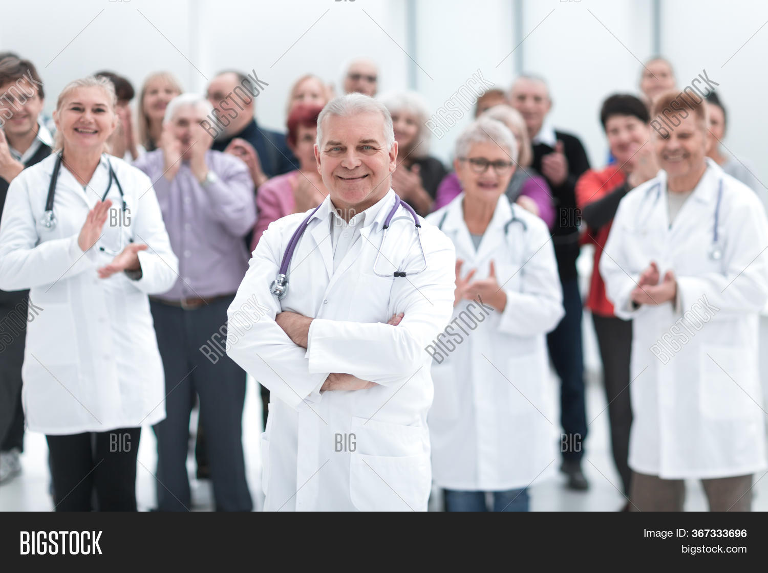 Group Doctors Patients Image & Photo (Free Trial) | Bigstock