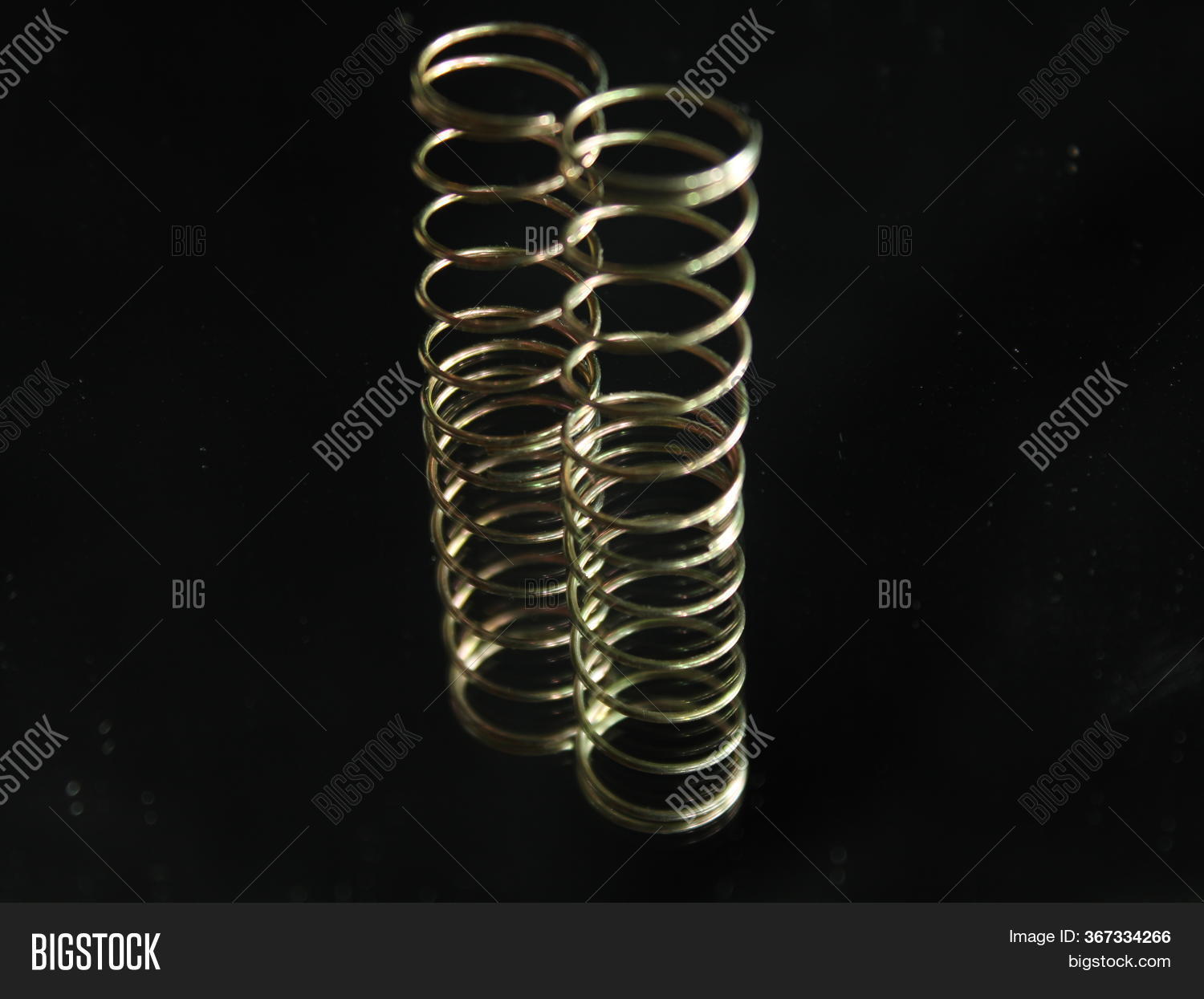 Metal Spring Round Image & Photo (Free Trial) | Bigstock