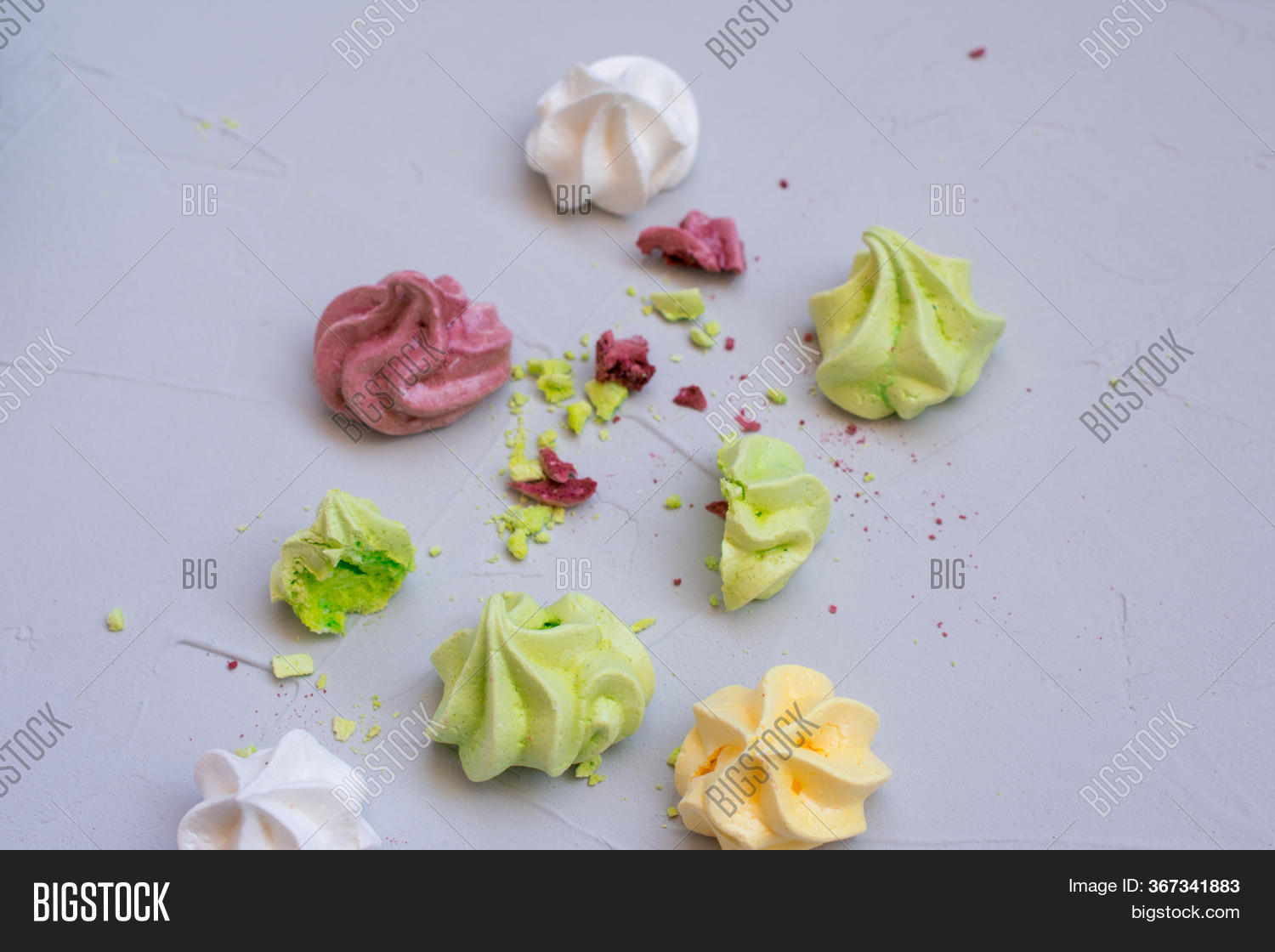 Colored Meringue Image & Photo (Free Trial) | Bigstock