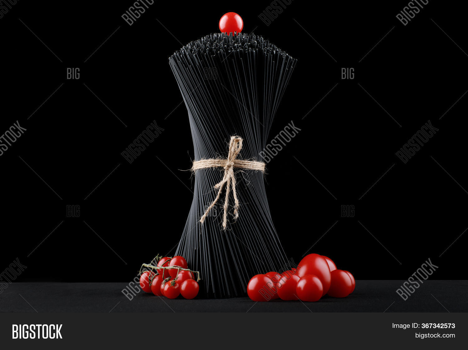 Black Spaghetti Pasta Image & Photo (Free Trial) | Bigstock