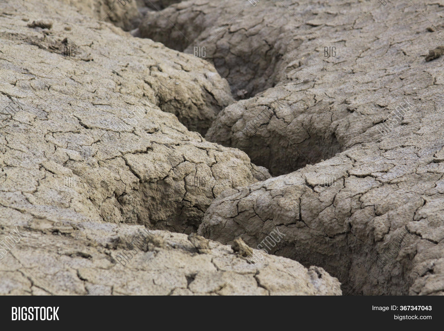 Dry Mud Dunes Near Mud Image & Photo (Free Trial) | Bigstock