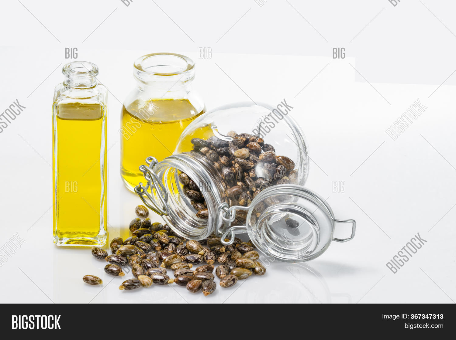 Castor Oil Grains Bowl Image & Photo (Free Trial) | Bigstock