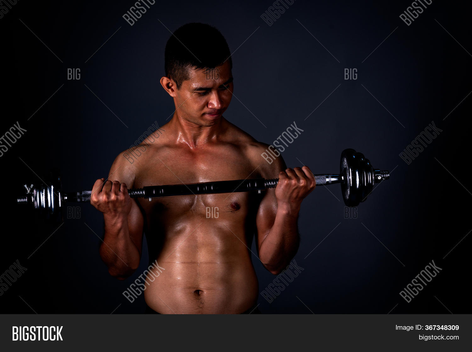 Strong Asian Man Image & Photo (Free Trial) | Bigstock