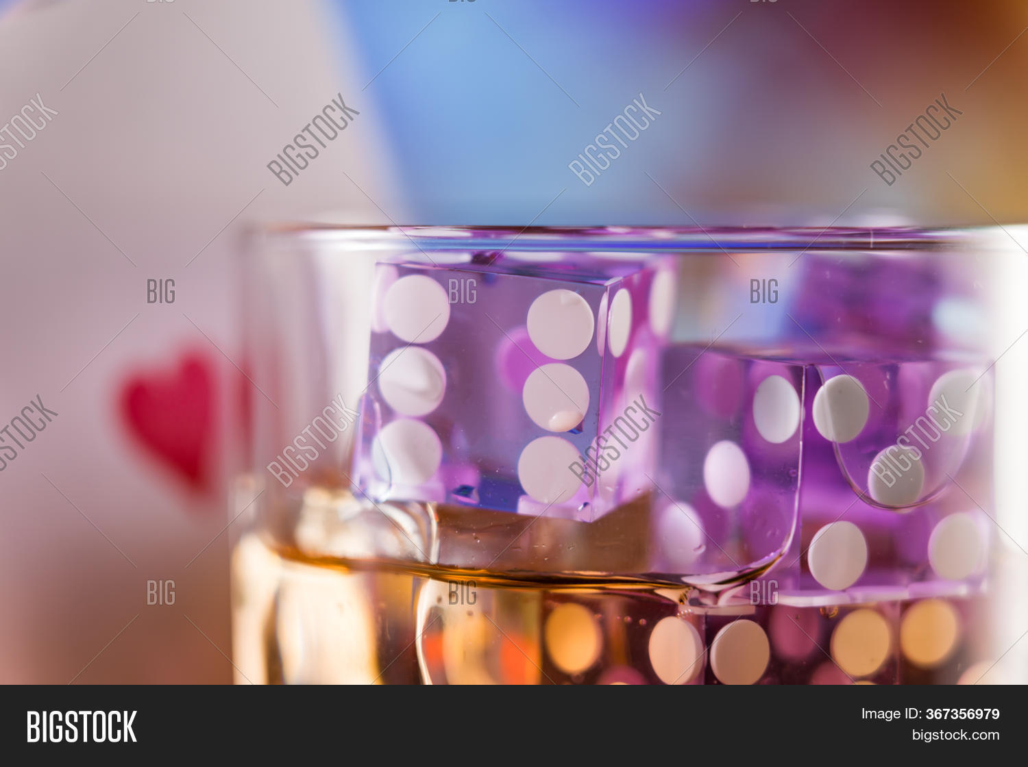 Craps Dice Cocktail Image & Photo (Free Trial) | Bigstock