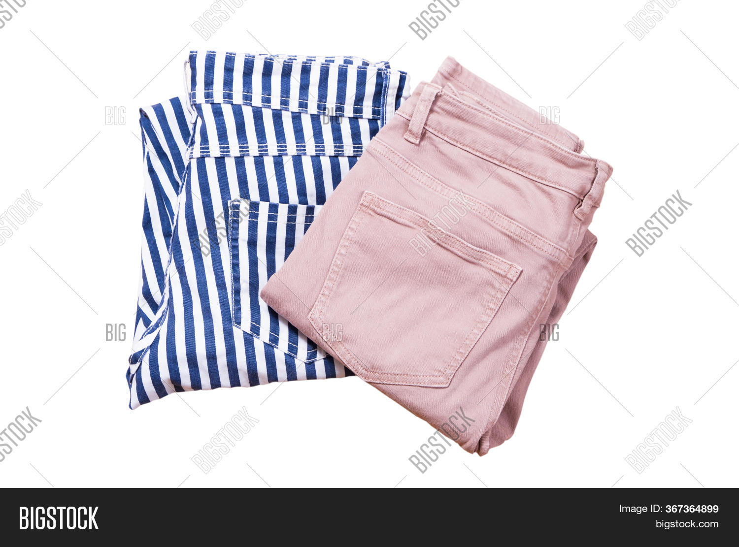 Two Pair Folded Casual Image & Photo (Free Trial) | Bigstock