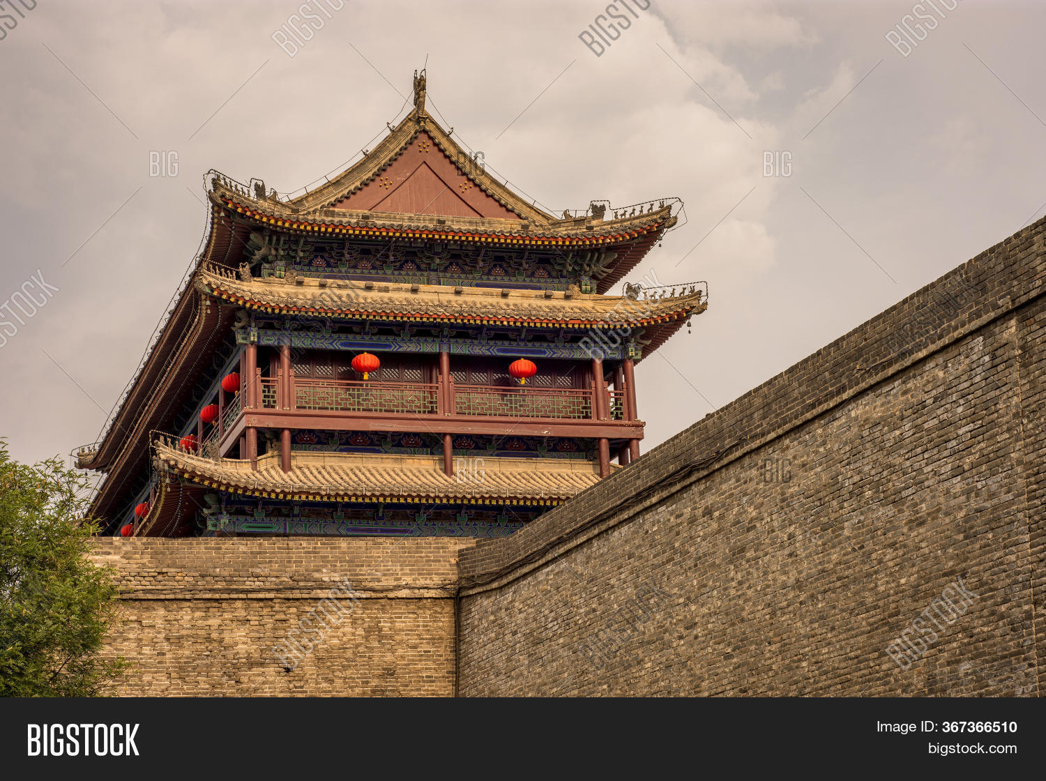 Gate Xian City Wall Image & Photo (Free Trial) | Bigstock