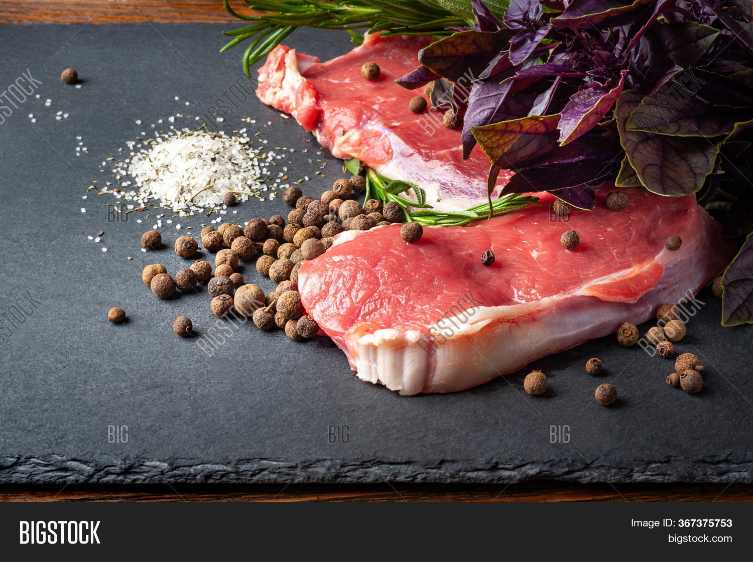 Raw Meat. Pieces Fresh Image & Photo (Free Trial) | Bigstock