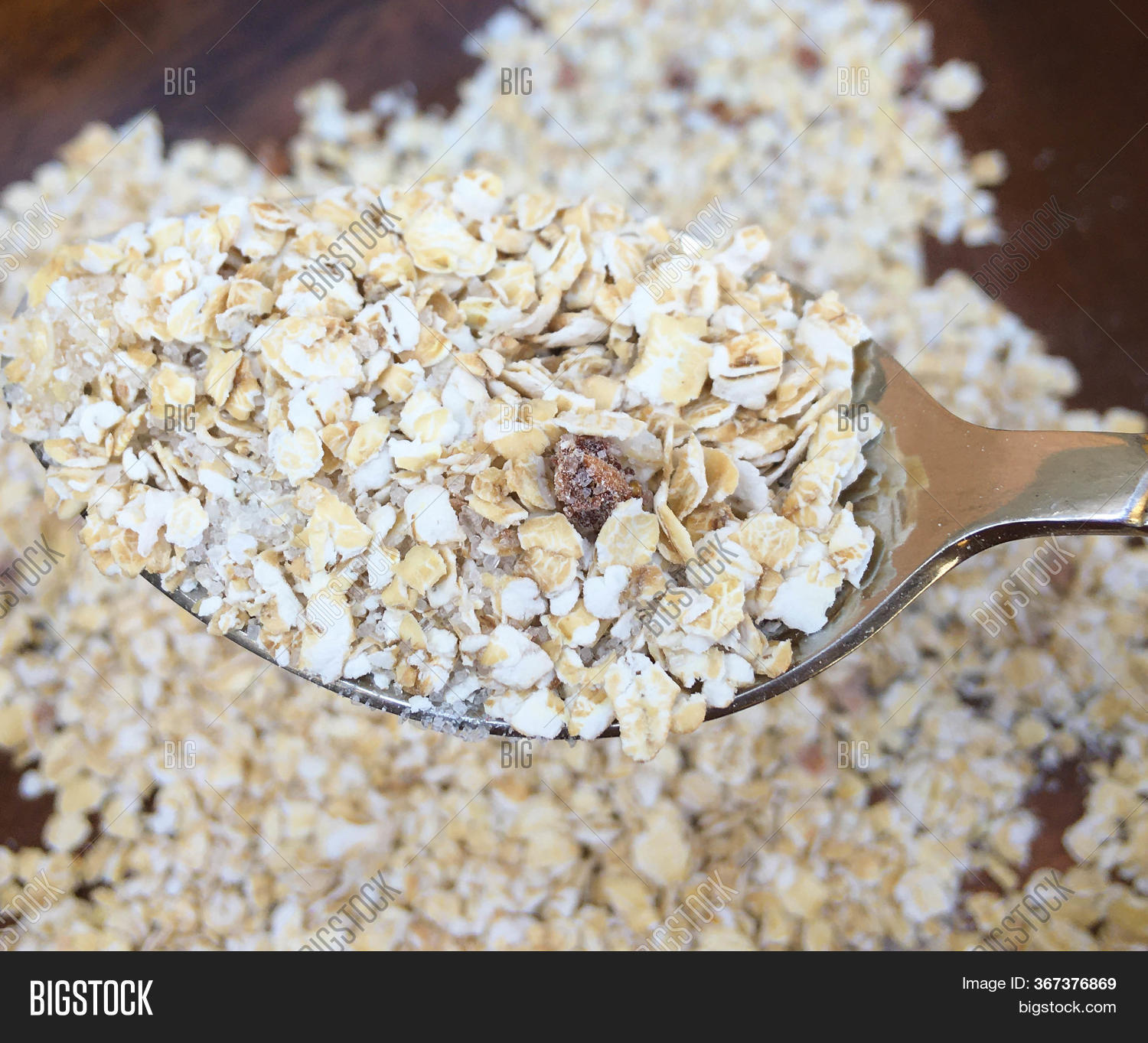 Oatmeal Lies Plate Image & Photo (Free Trial) | Bigstock