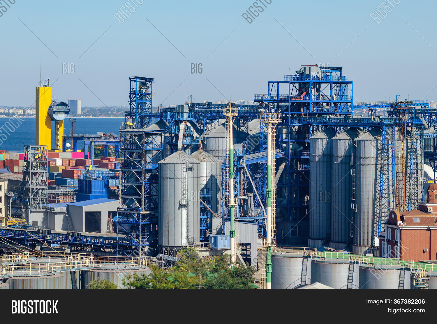 Granary Containers Image & Photo (Free Trial) | Bigstock