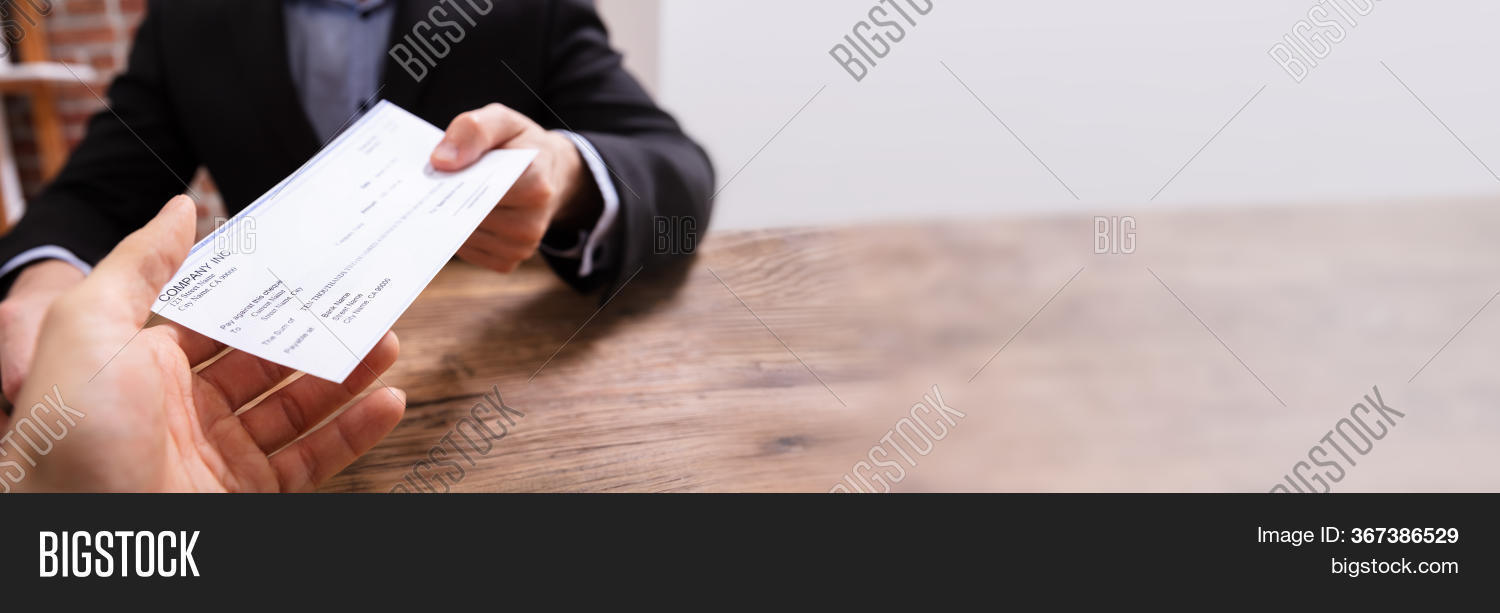 Paycheck Payroll Check Image & Photo (Free Trial) | Bigstock