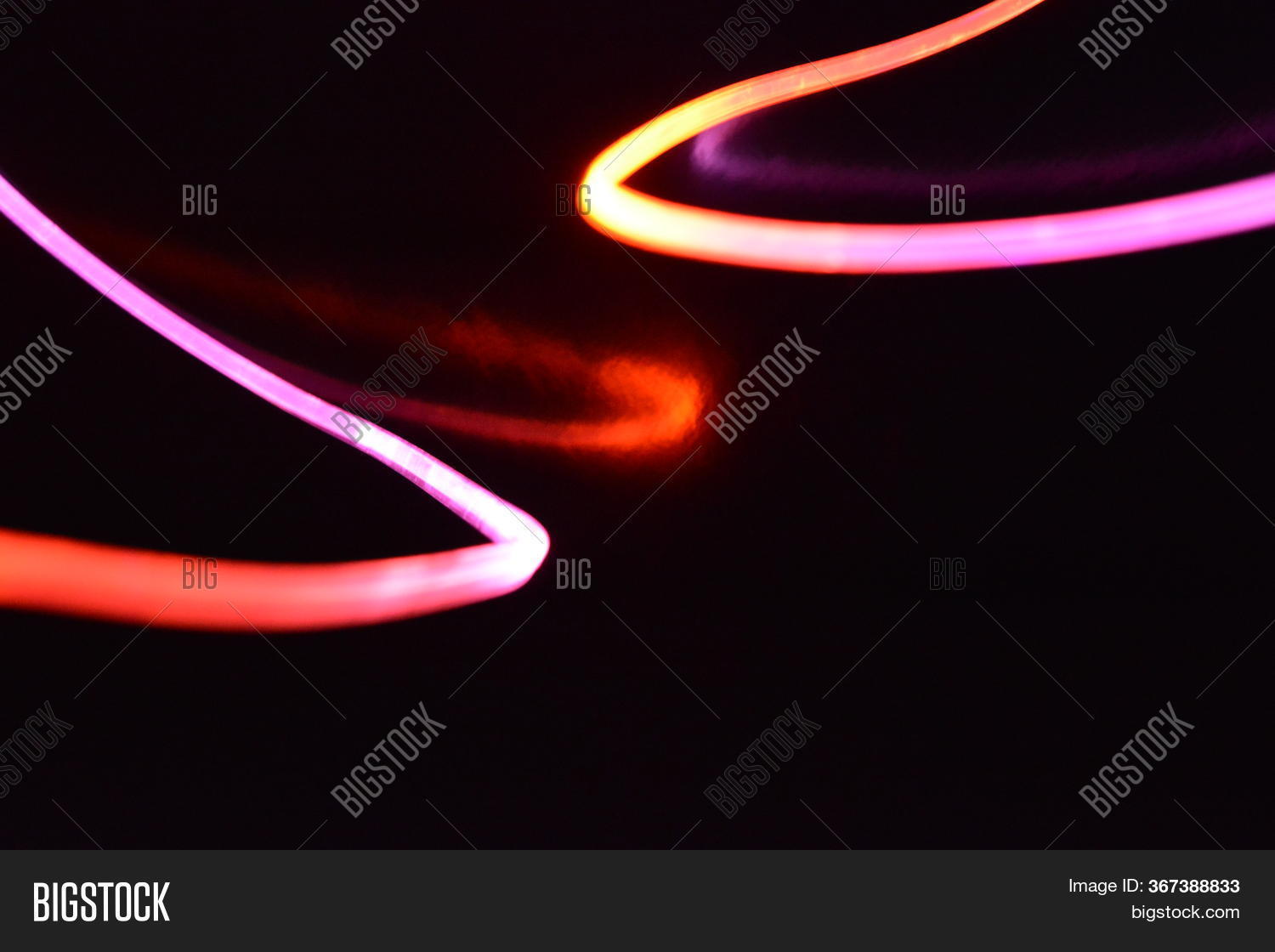 Wire Orange Blue Light Image & Photo (Free Trial) | Bigstock