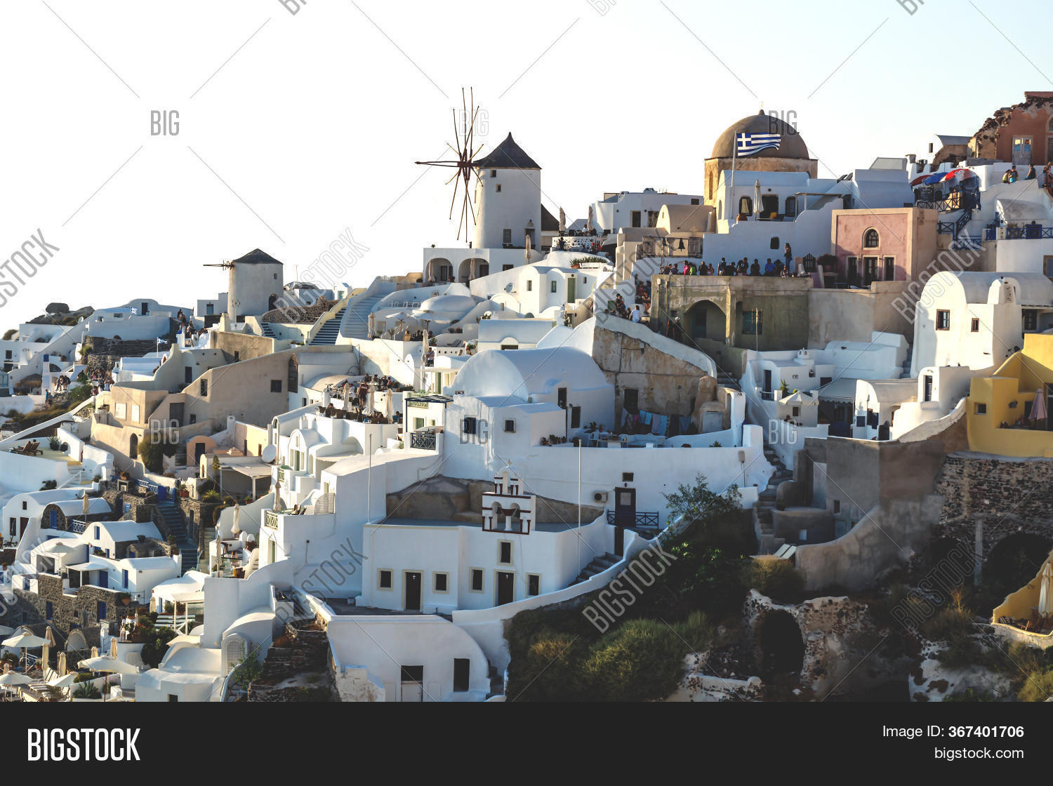 View On Greek Village Image & Photo (Free Trial) | Bigstock