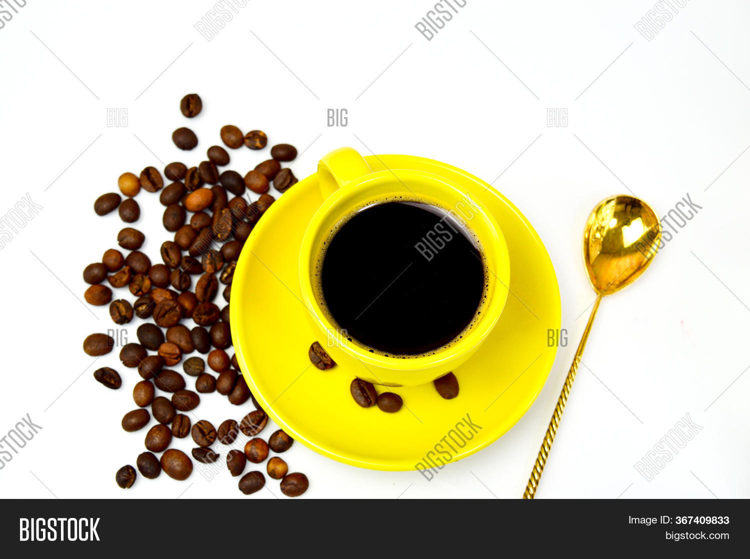 Close- Yellow Cup Image & Photo (Free Trial) | Bigstock