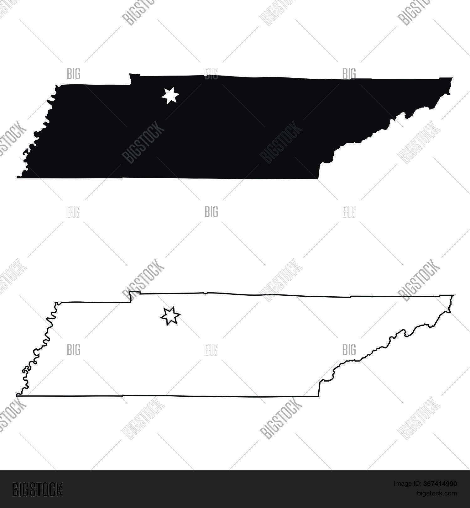 Tennessee Tn State Vector & Photo (Free Trial) | Bigstock