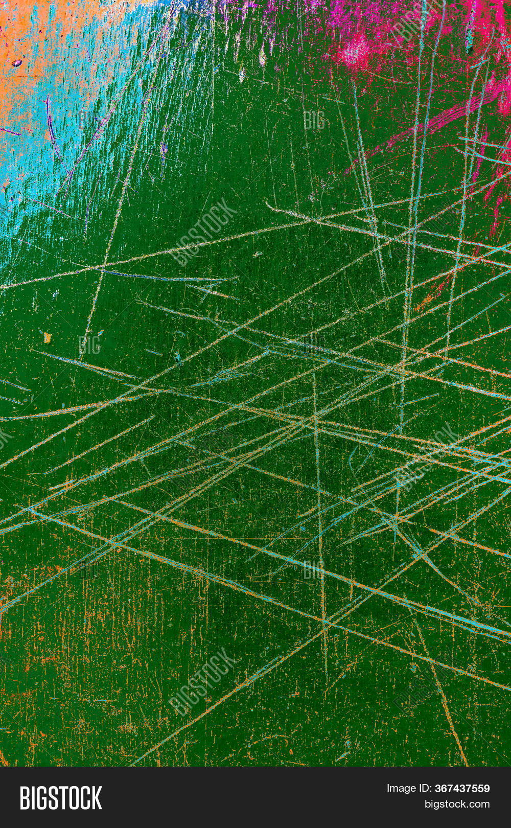 Abstract Color Scratch Image & Photo (Free Trial) | Bigstock