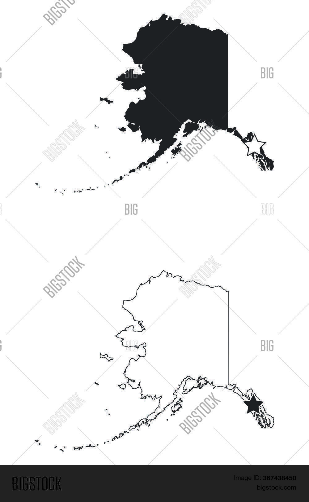 Juneau Alaska Ak Vector & Photo (Free Trial) | Bigstock