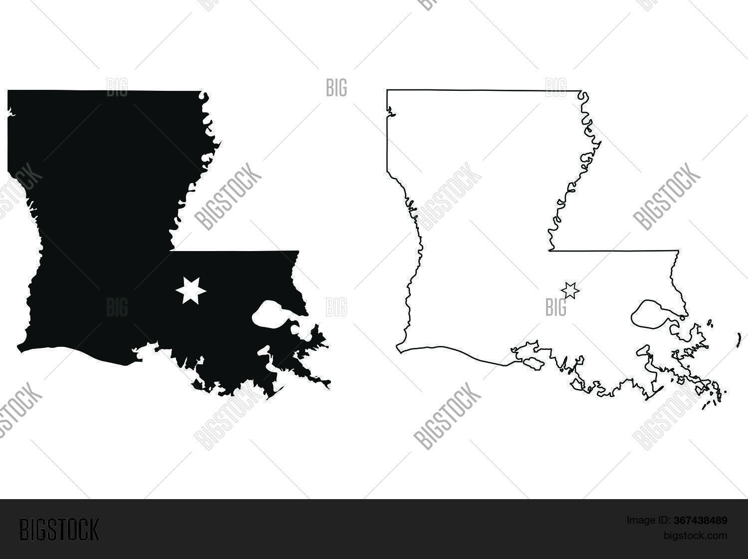 Louisiana La State Vector & Photo (Free Trial) | Bigstock