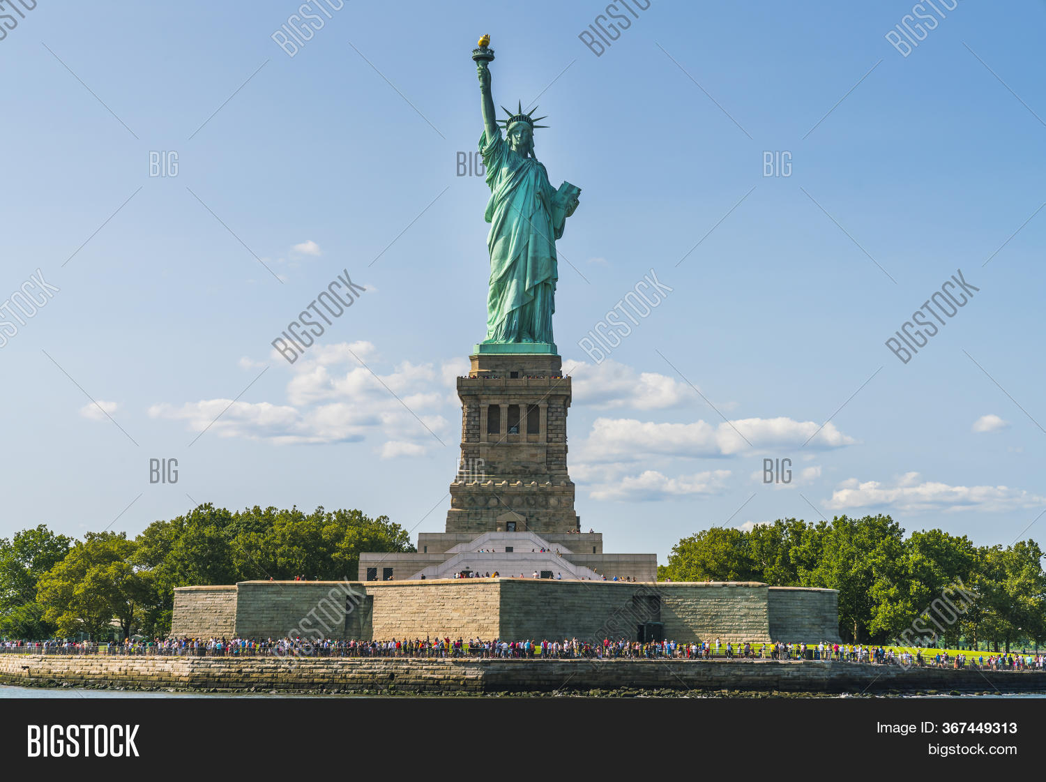 Statue Liberty Blue Image & Photo (Free Trial) | Bigstock