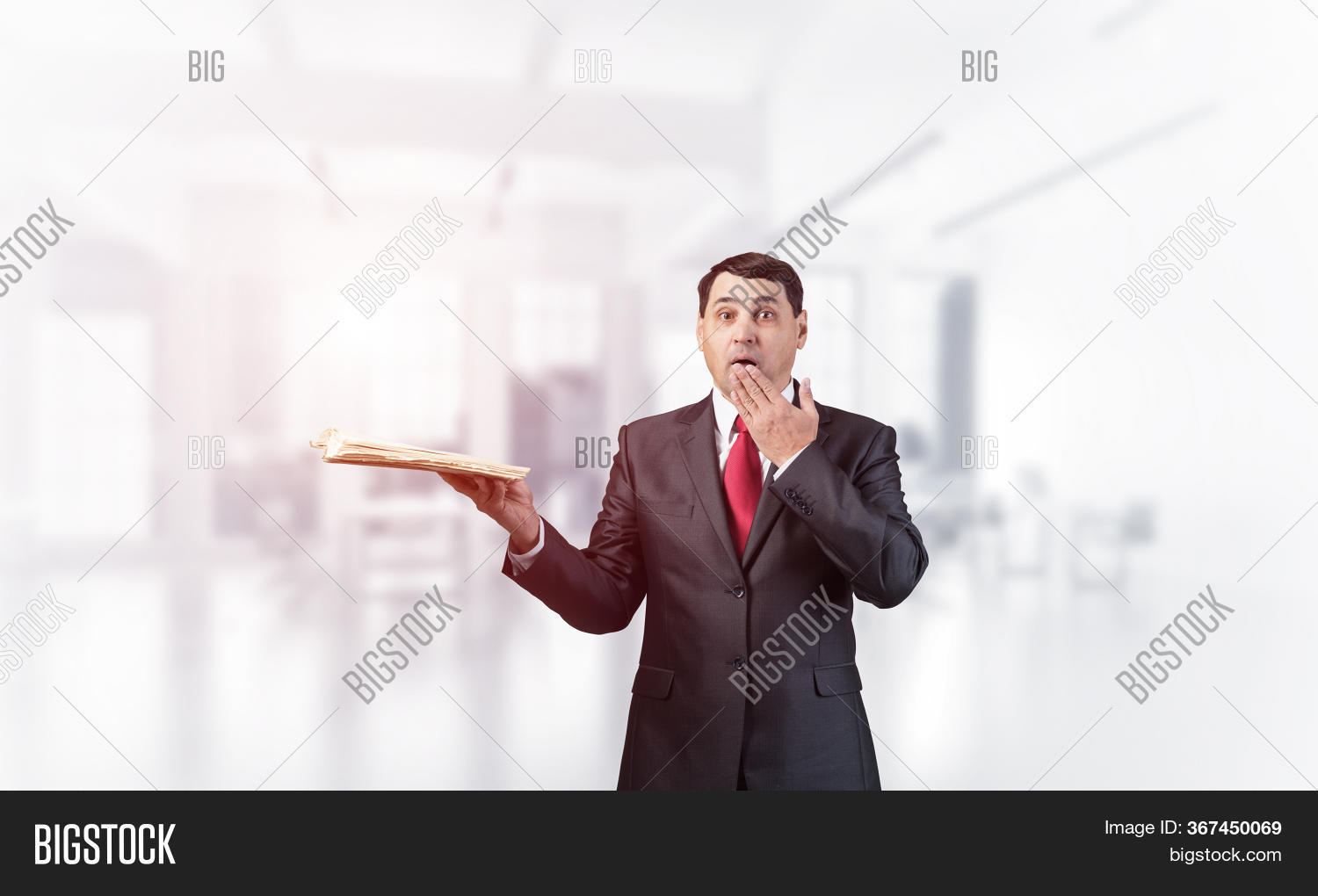 Scared Businessman Image & Photo (Free Trial) | Bigstock