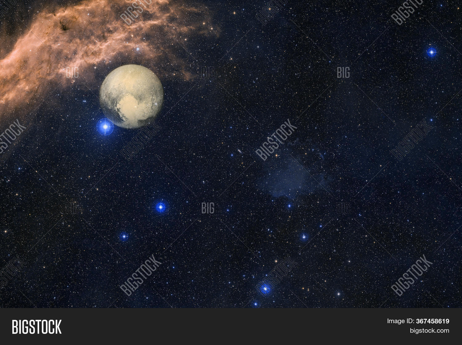 Pluto. Solar System. Image & Photo (Free Trial) | Bigstock