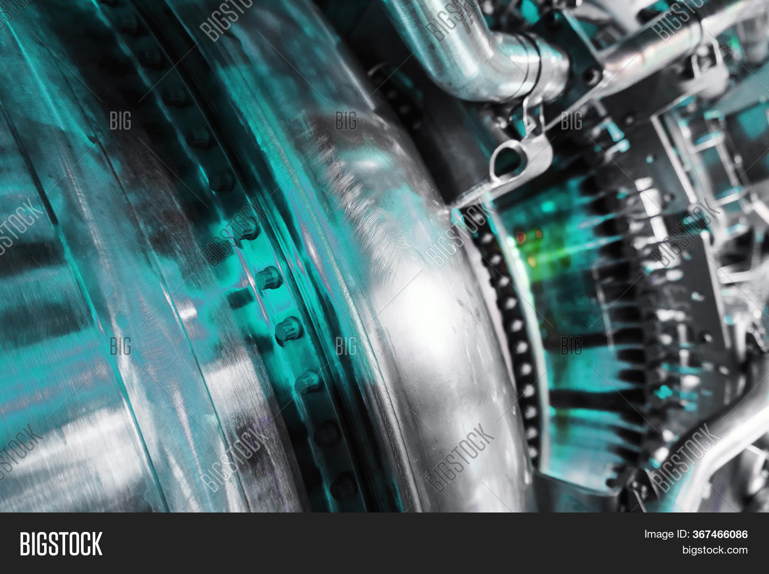 Gas Turbine Compressor Image & Photo (Free Trial) | Bigstock