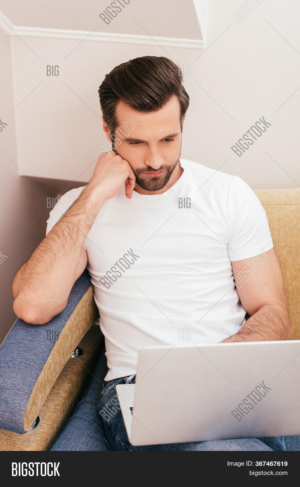 Handsome Teleworker Image & Photo (Free Trial) | Bigstock