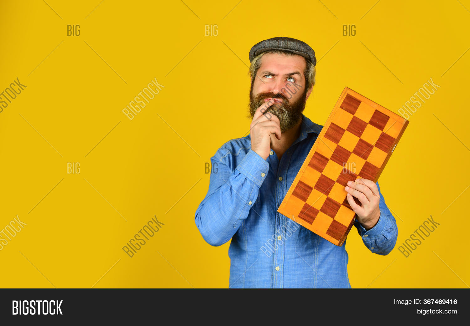 Man Playing Chess. Image & Photo (Free Trial) | Bigstock