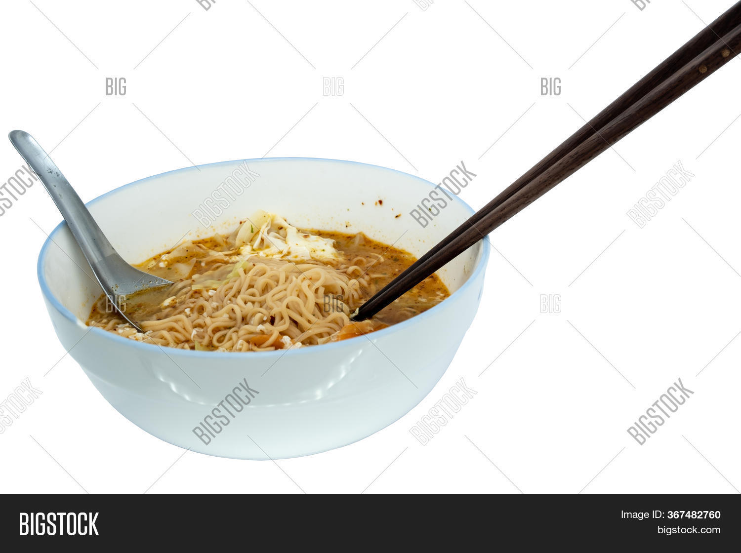 Instant Noodle Spoon Image & Photo (Free Trial) | Bigstock