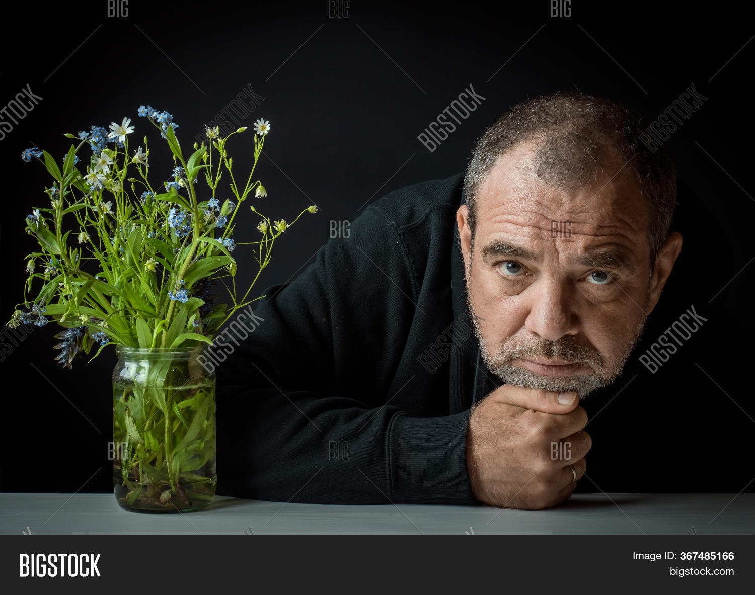 Adult Calm Man Home Image & Photo (Free Trial) | Bigstock
