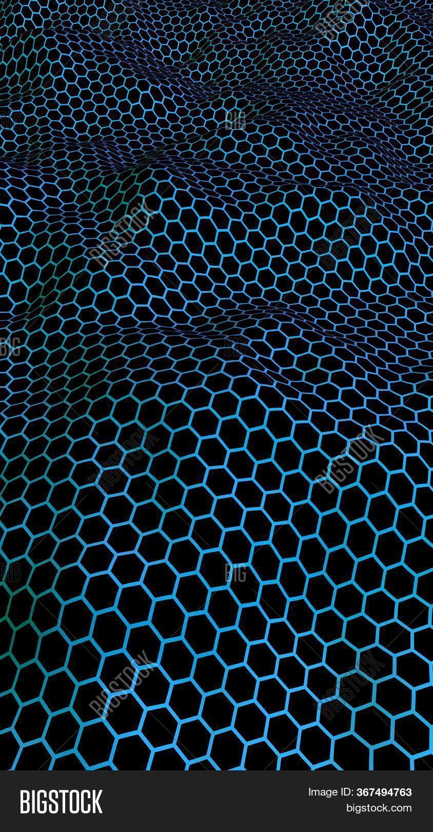 Honeycomb Wave Effect Image & Photo (Free Trial) | Bigstock