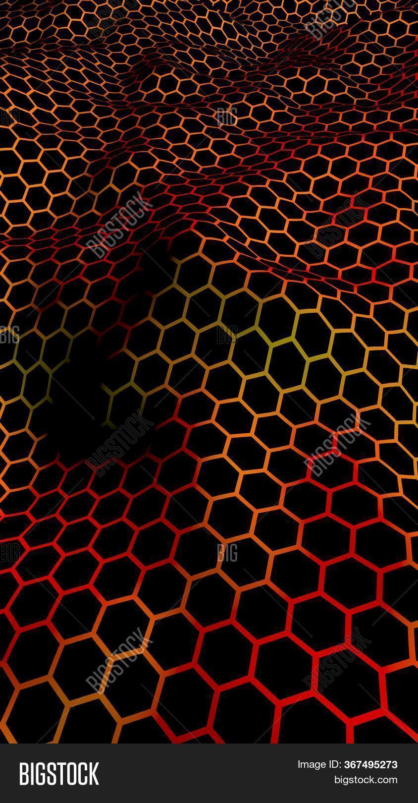 Honeycomb Wave Effect Image & Photo (Free Trial) | Bigstock