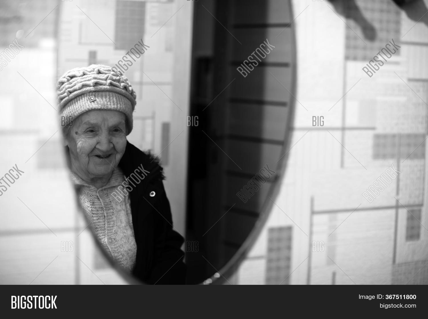 Old Woman Reflection Image & Photo (Free Trial) | Bigstock