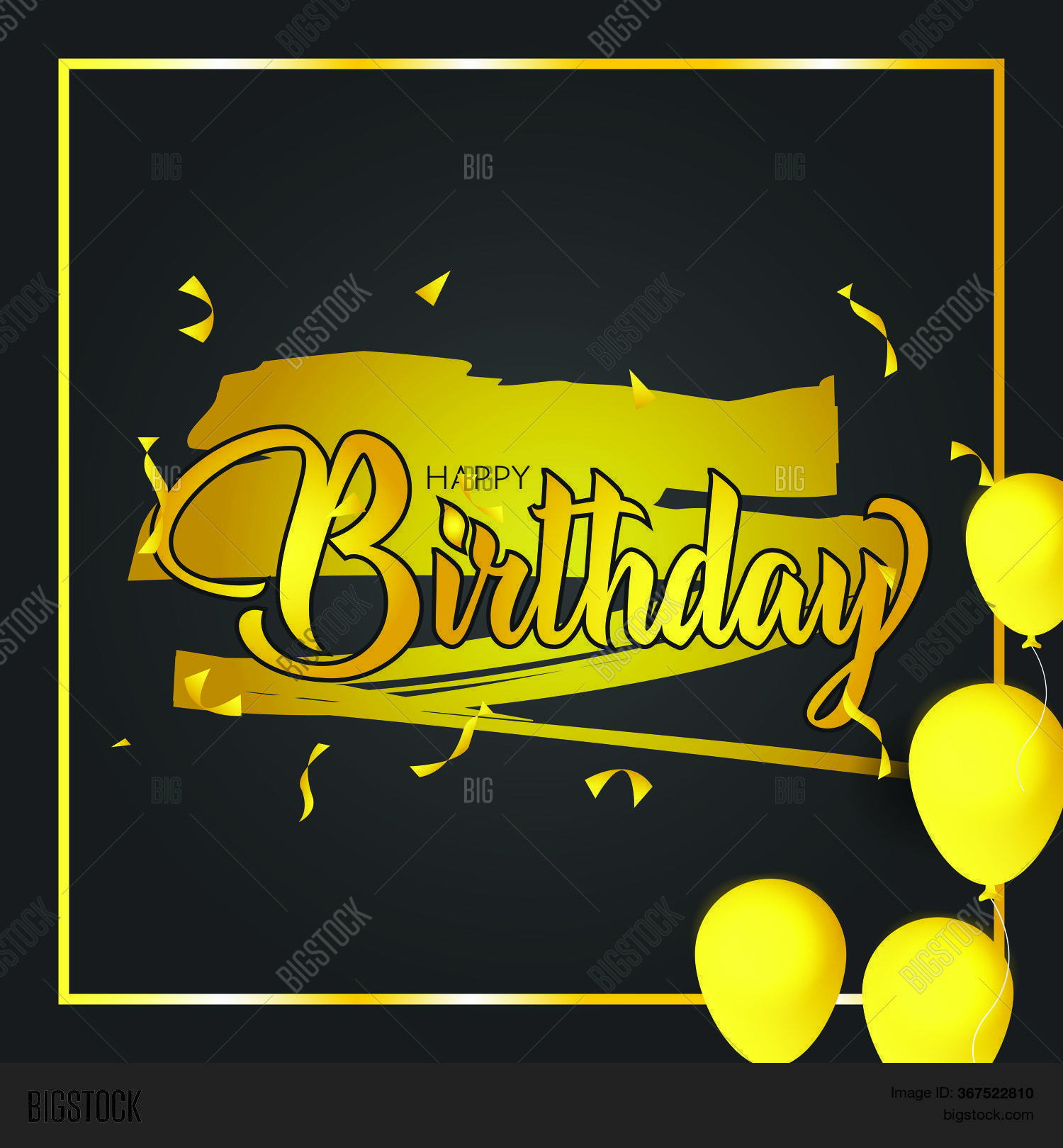 Golden Lettering Vector & Photo (Free Trial) | Bigstock