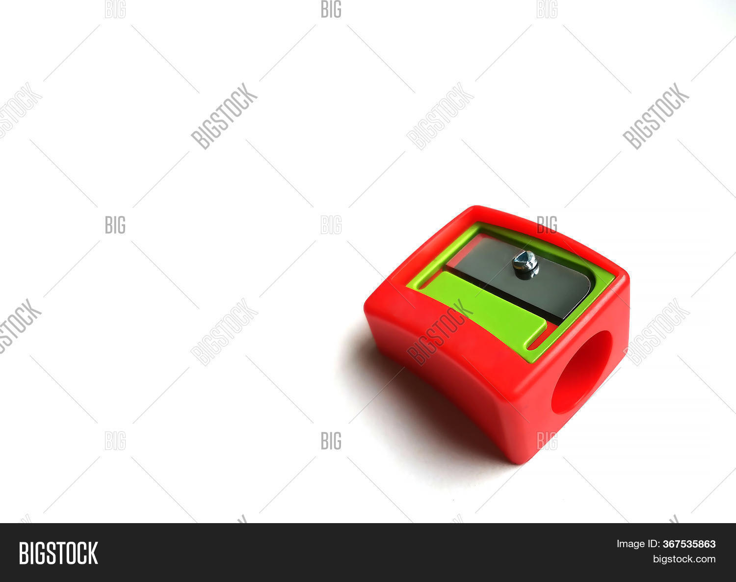 Red Pencil Sharpener Image & Photo (Free Trial) | Bigstock
