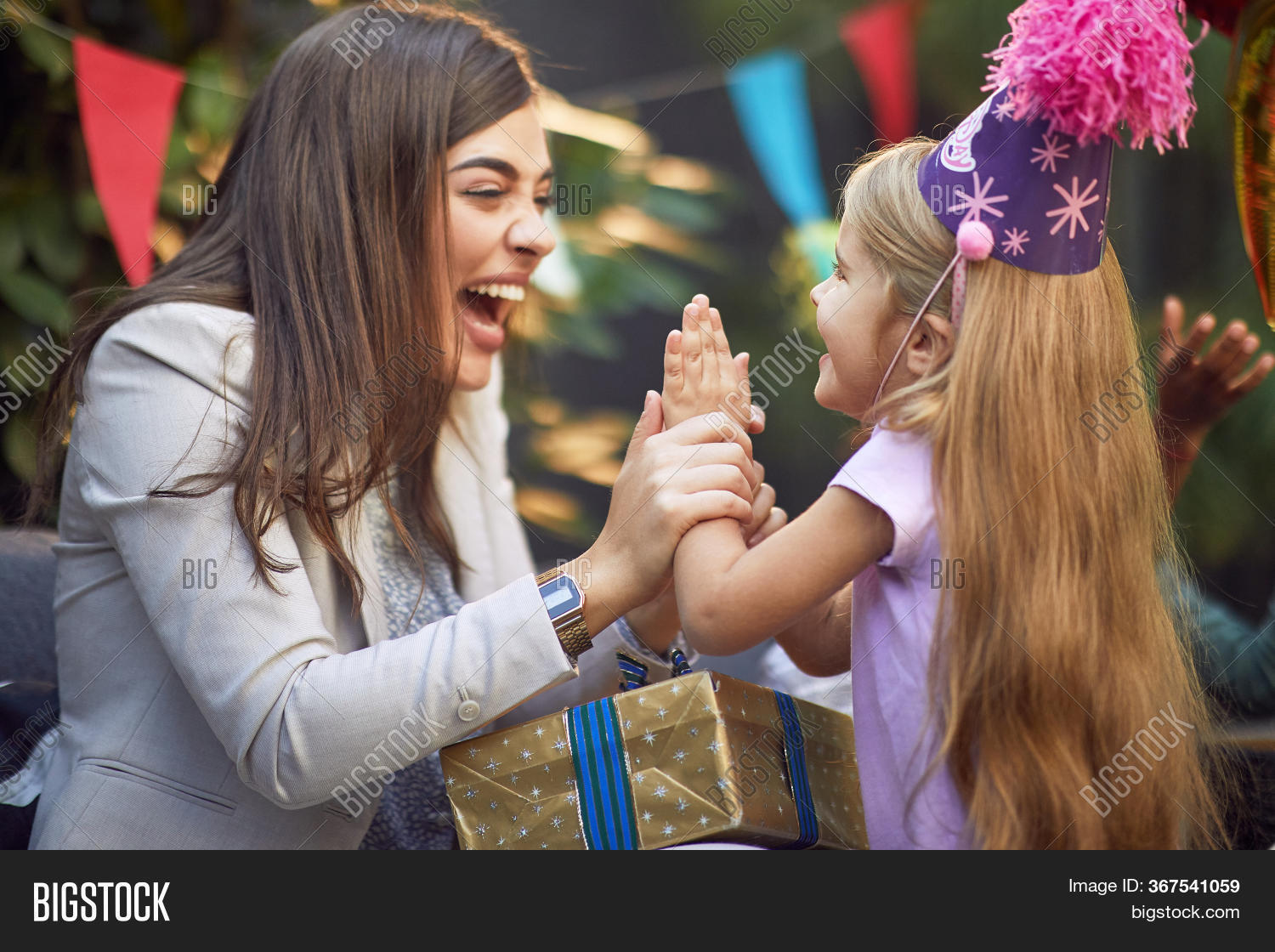Mother Surprise Her Image And Photo Free Trial Bigstock