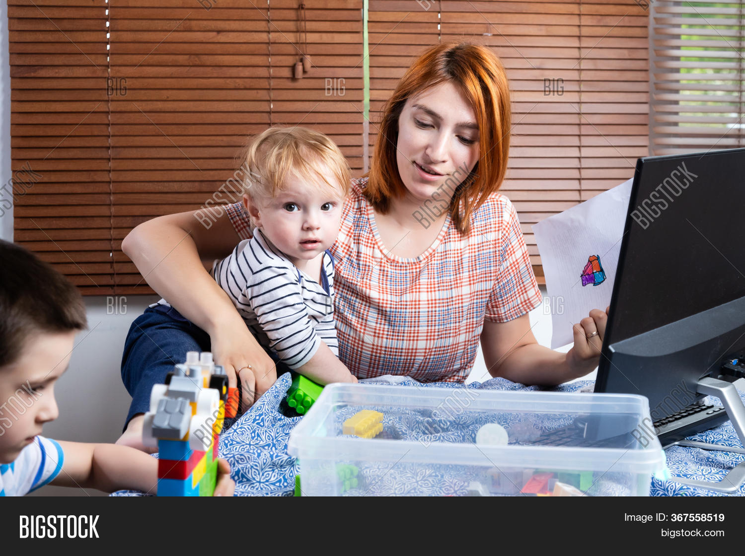 Young Female Mom Sadly Image & Photo (Free Trial) | Bigstock
