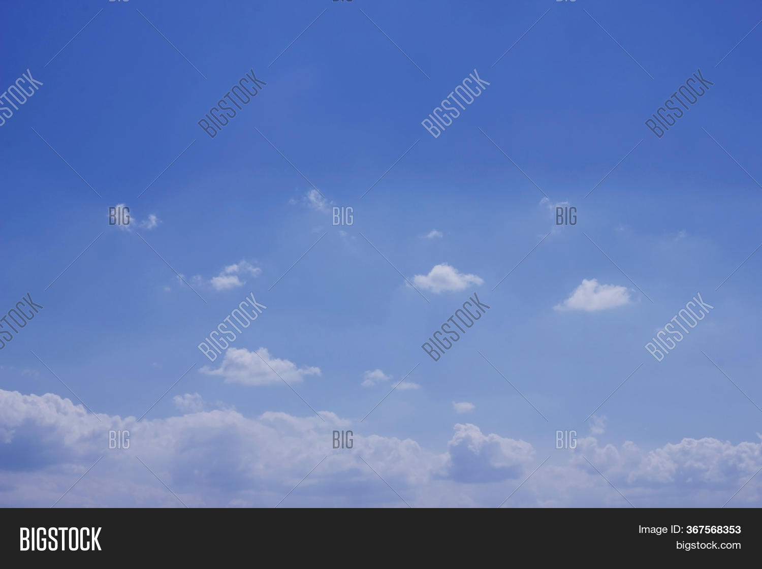 Small Clouds On Blue Image & Photo (Free Trial) | Bigstock