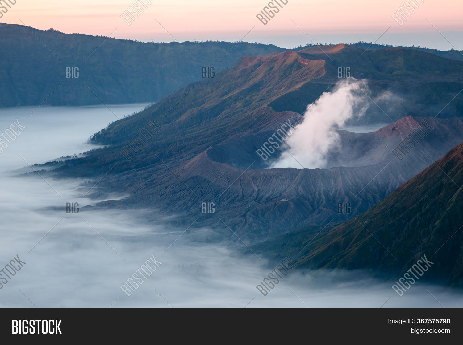 Bromo Volcano On Java Image & Photo (Free Trial) | Bigstock