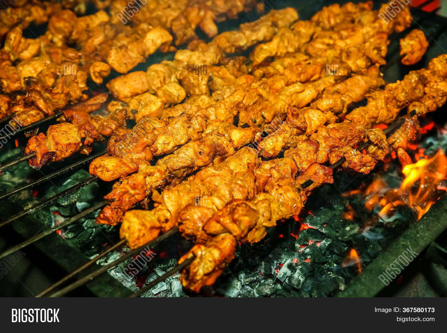 Chicken Sekuwa, Image & Photo (Free Trial) | Bigstock