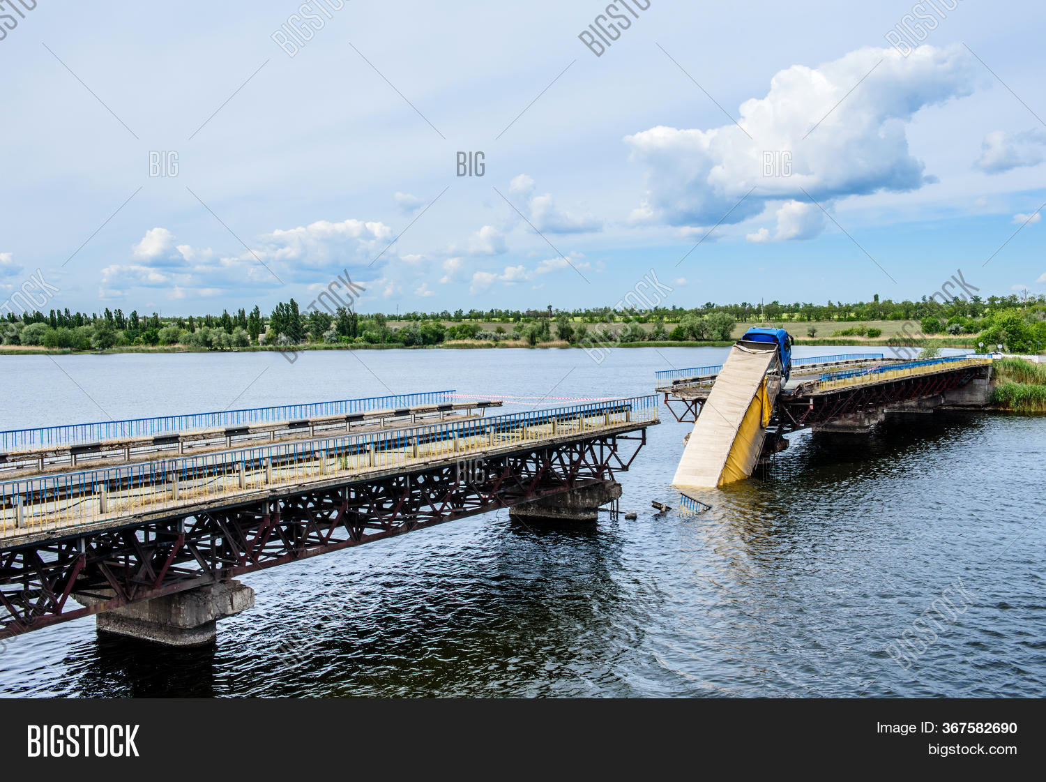 Destruction Bridge Image & Photo (Free Trial) | Bigstock