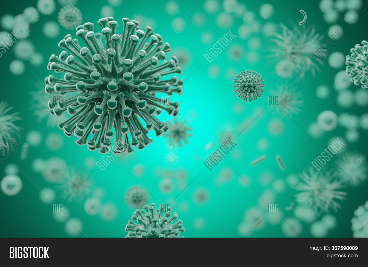 Virus Bacteria Image & Photo (Free Trial) | Bigstock