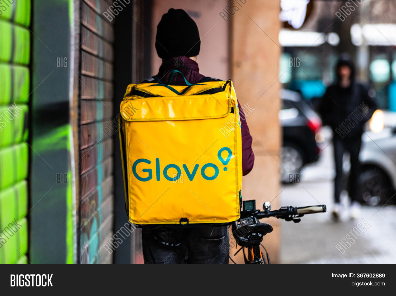 Glovo Food Delivery Image & Photo (Free Trial) | Bigstock