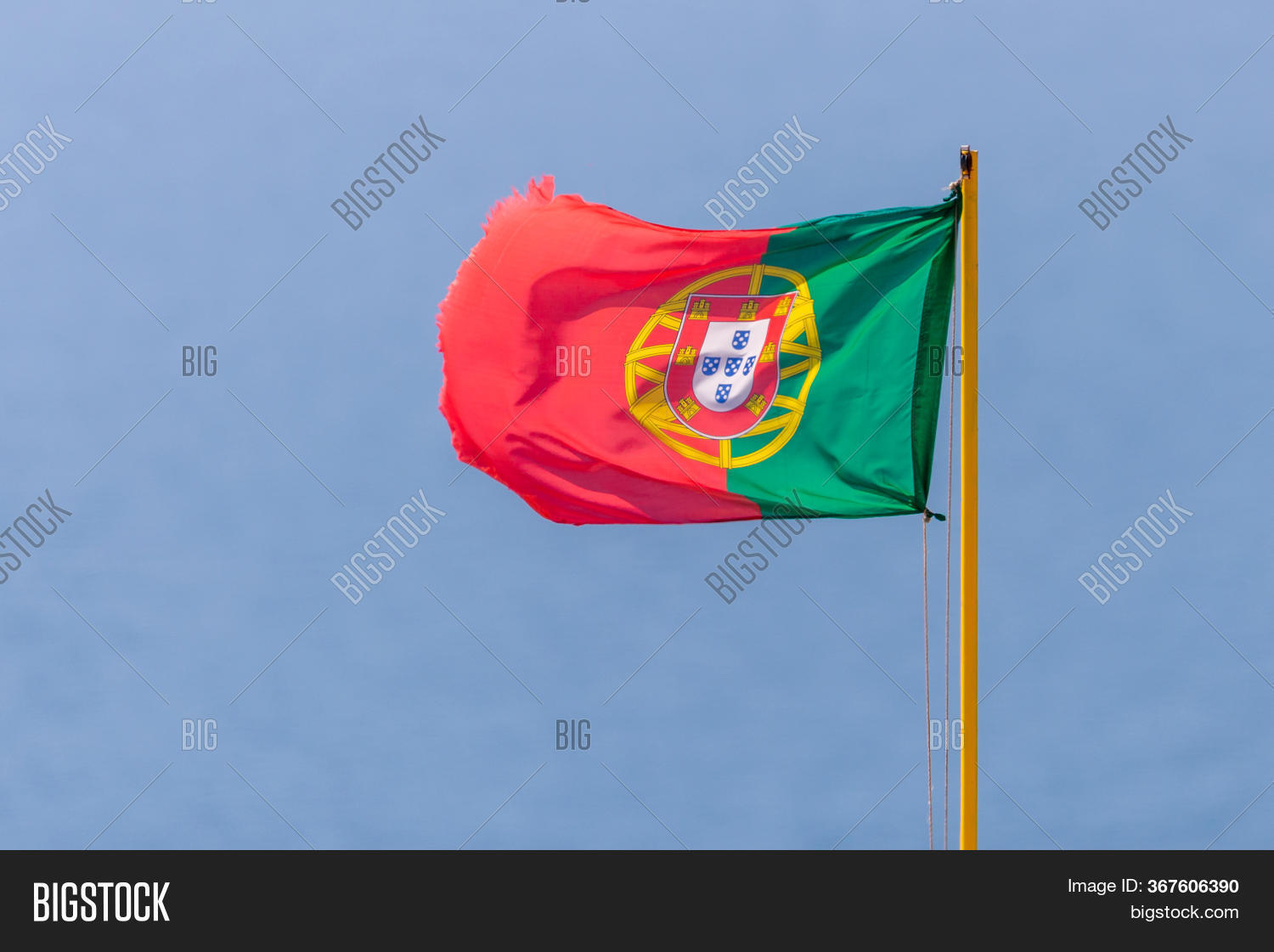 Flag Portugal Waving, Image & Photo (Free Trial) | Bigstock