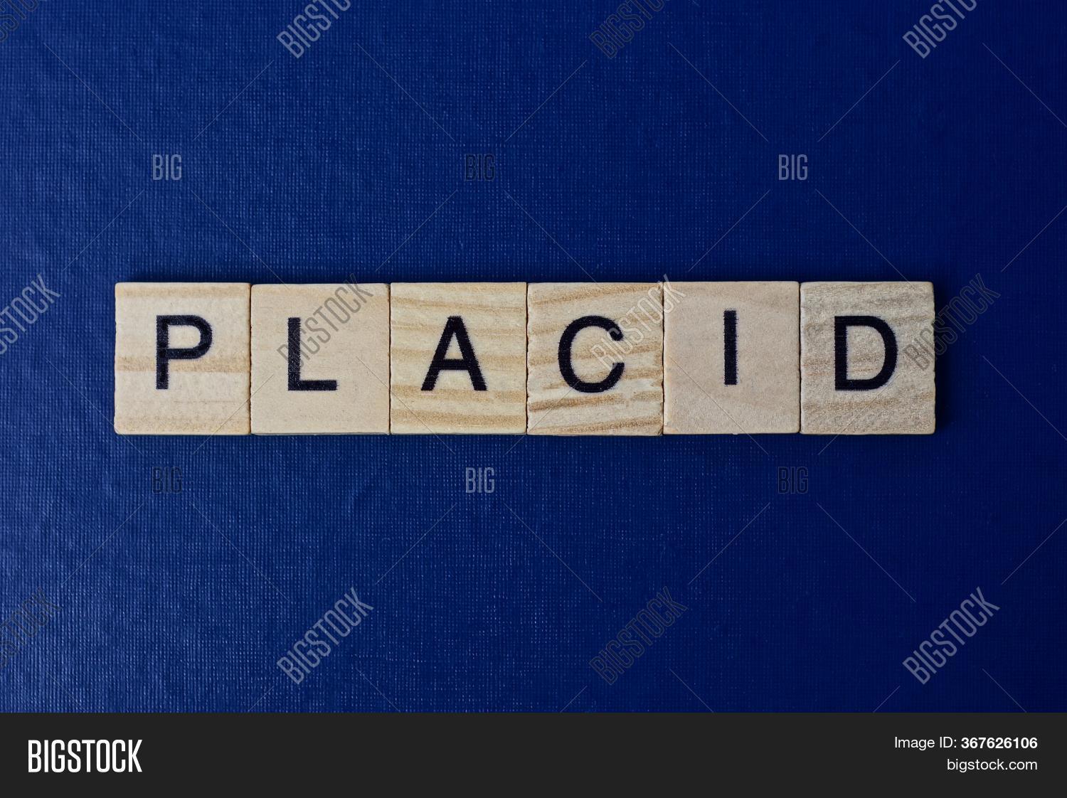 Short Gray Word Placid Image & Photo (Free Trial) | Bigstock