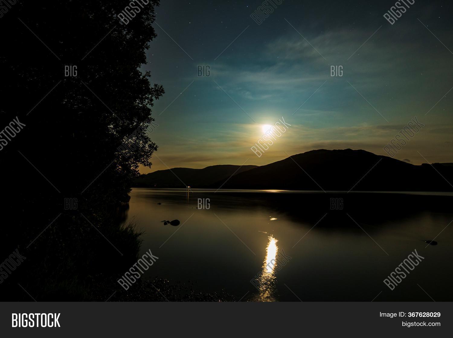 Moon Shining Through Image & Photo (Free Trial) | Bigstock