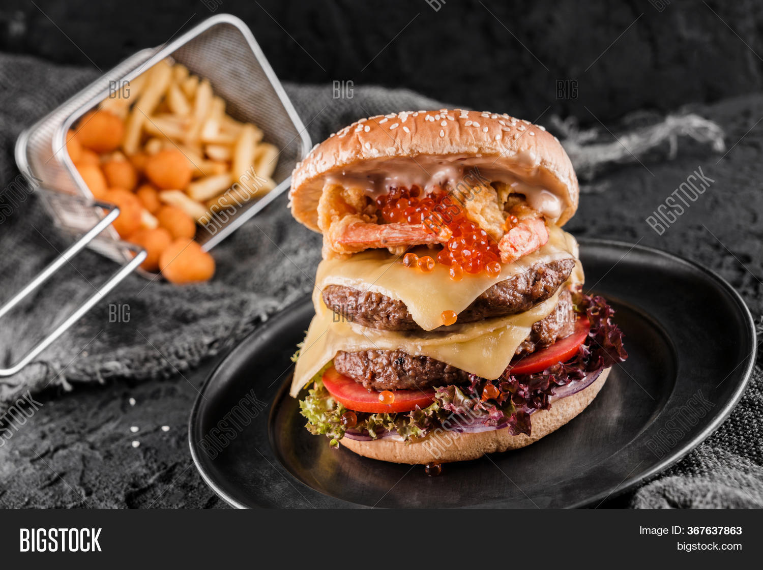 Double Hamburger Beef Image & Photo (Free Trial) | Bigstock