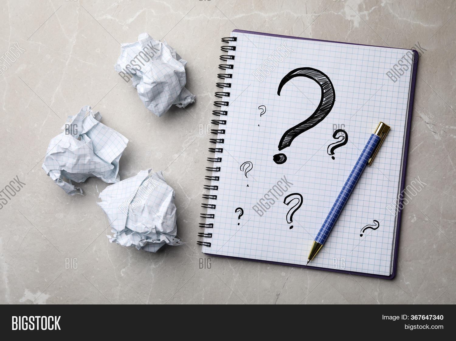 Notebook Question Image & Photo (Free Trial) | Bigstock