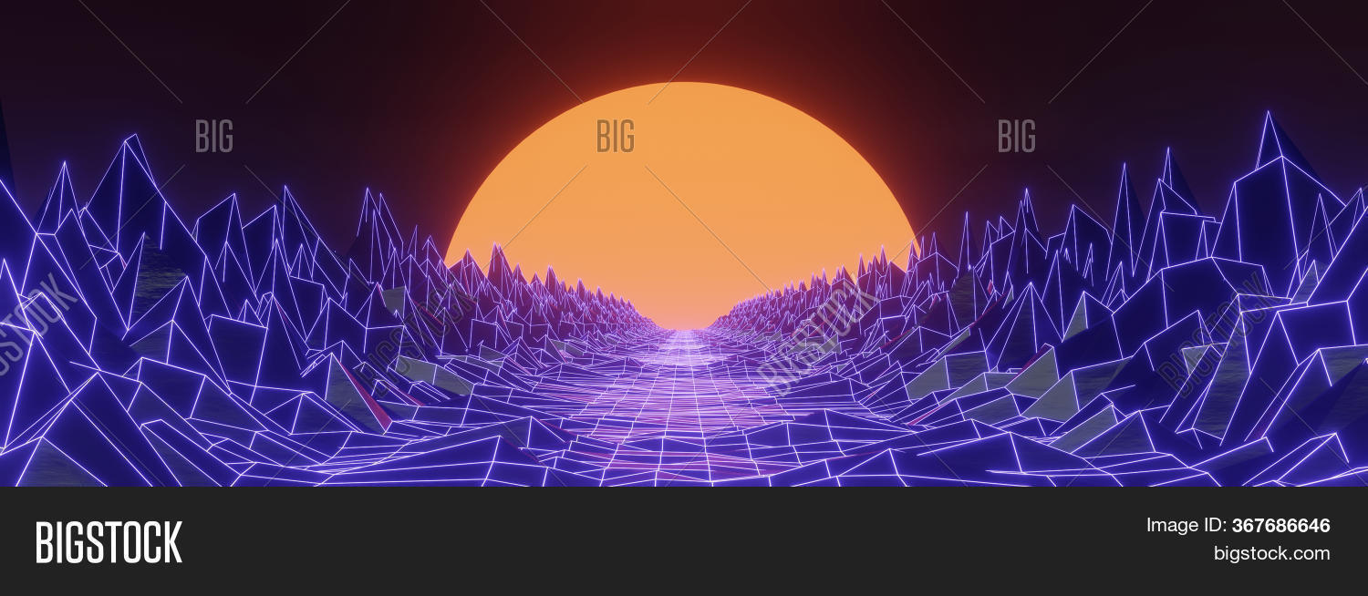 3d Illustration 80s Image & Photo (Free Trial) | Bigstock
