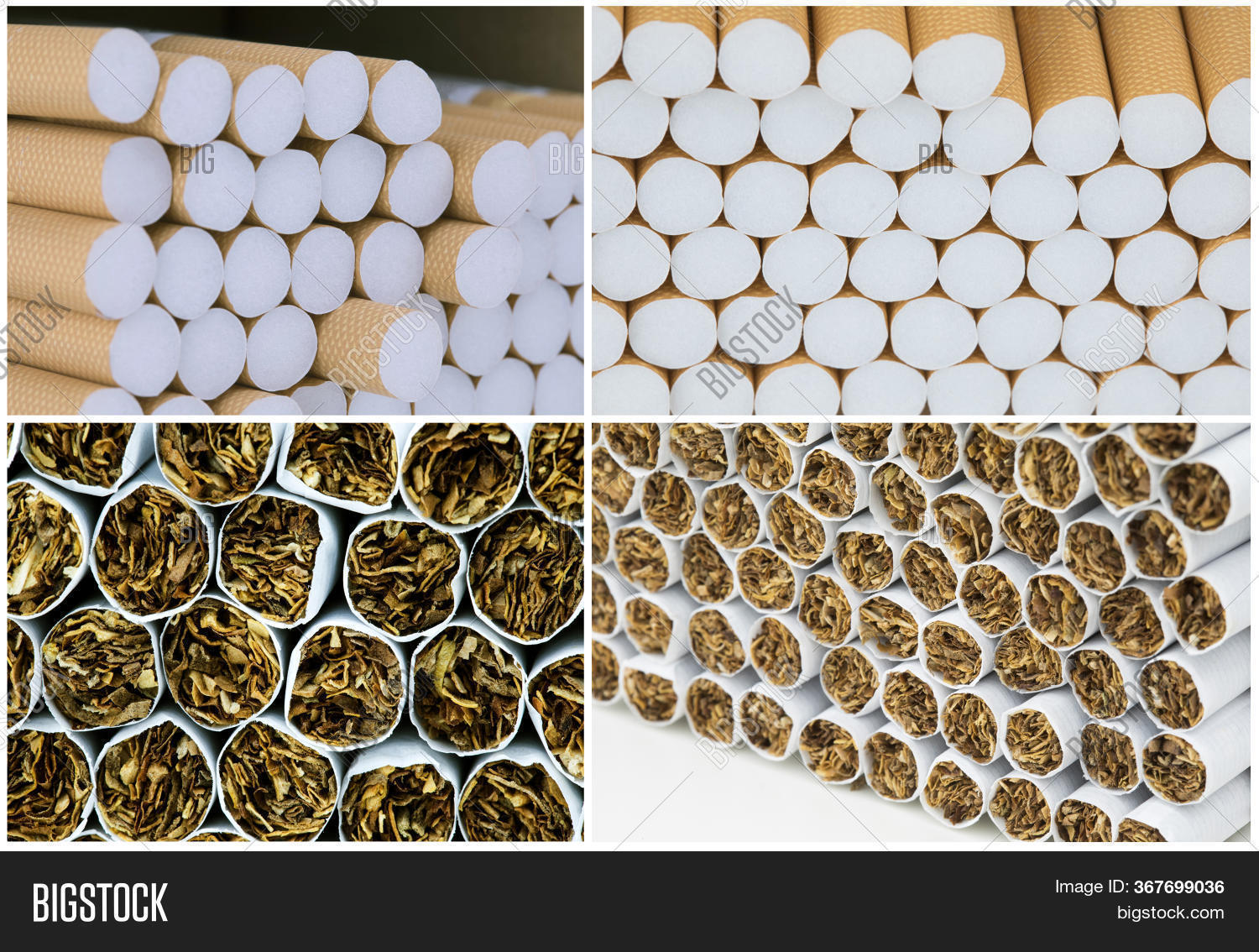 Stack Cigarettes Close Image & Photo (Free Trial) | Bigstock