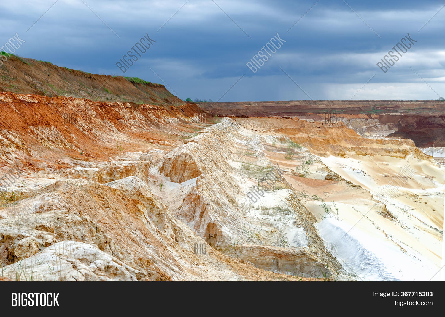 Sand Quarry Where Sand Image & Photo (Free Trial) | Bigstock